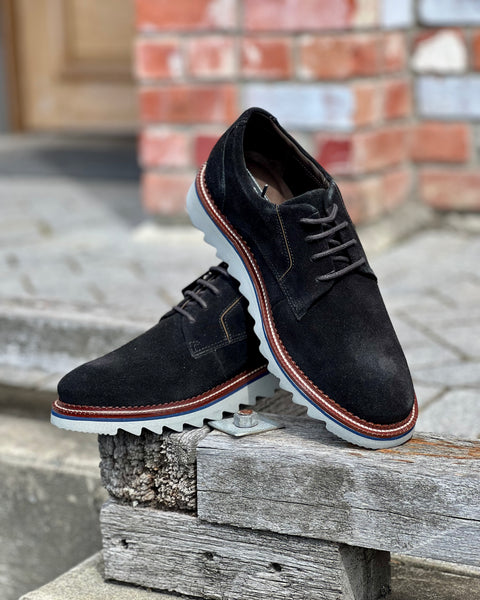 Ferracini | Men's Casual Shoes | Genuine Suede | Black – Munns the Man ...