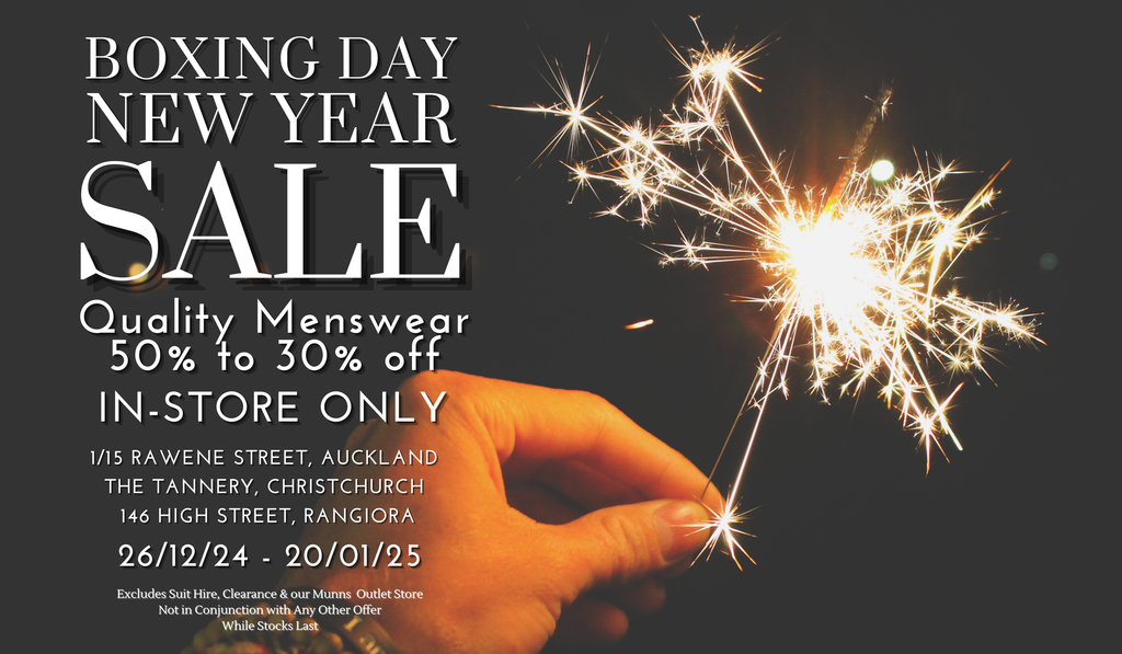 Munns the Man's Store - Suits to hire & to buy, smart-casual menswear